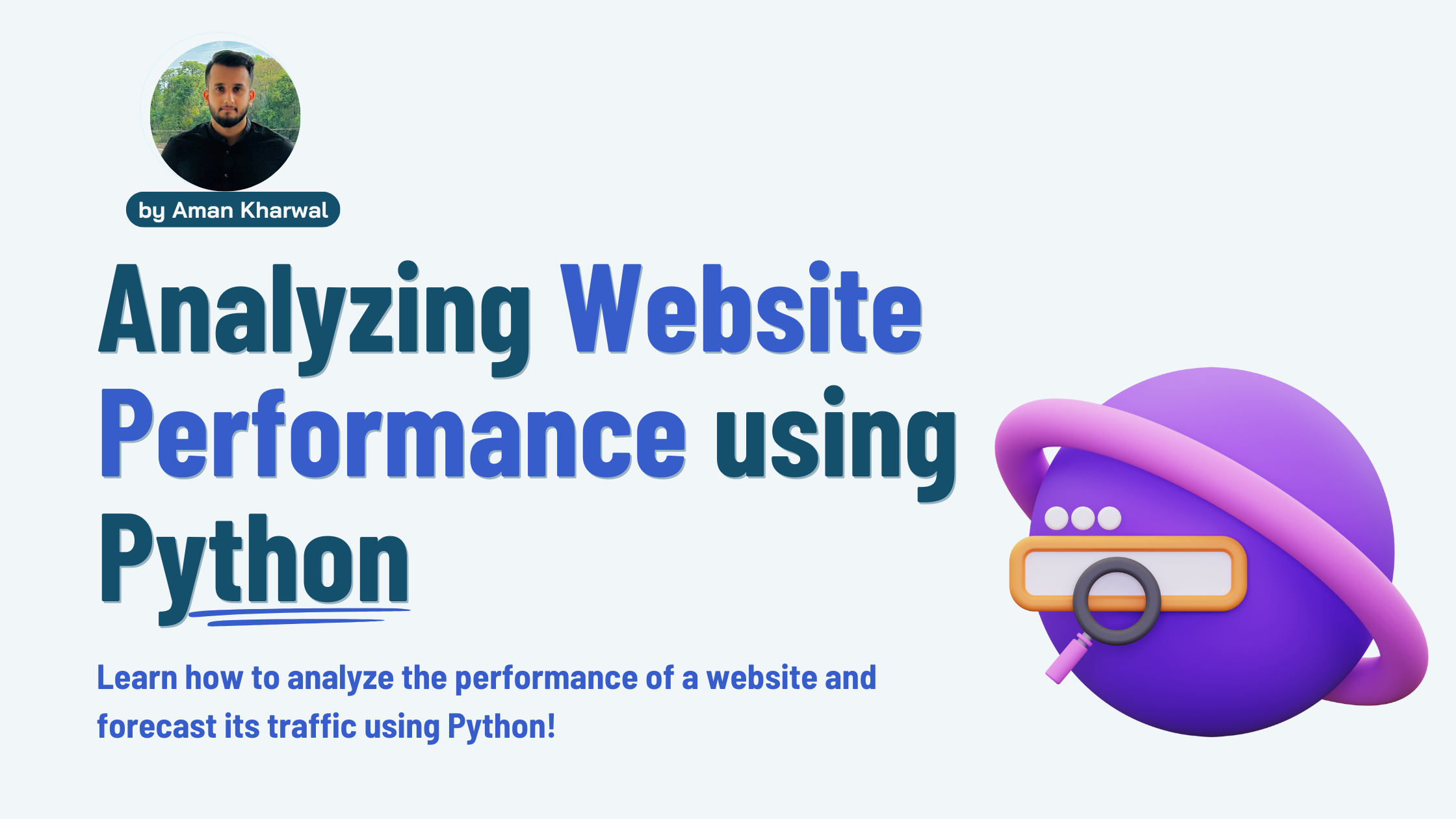 Website Performance Analysis using Python | Aman Kharwal