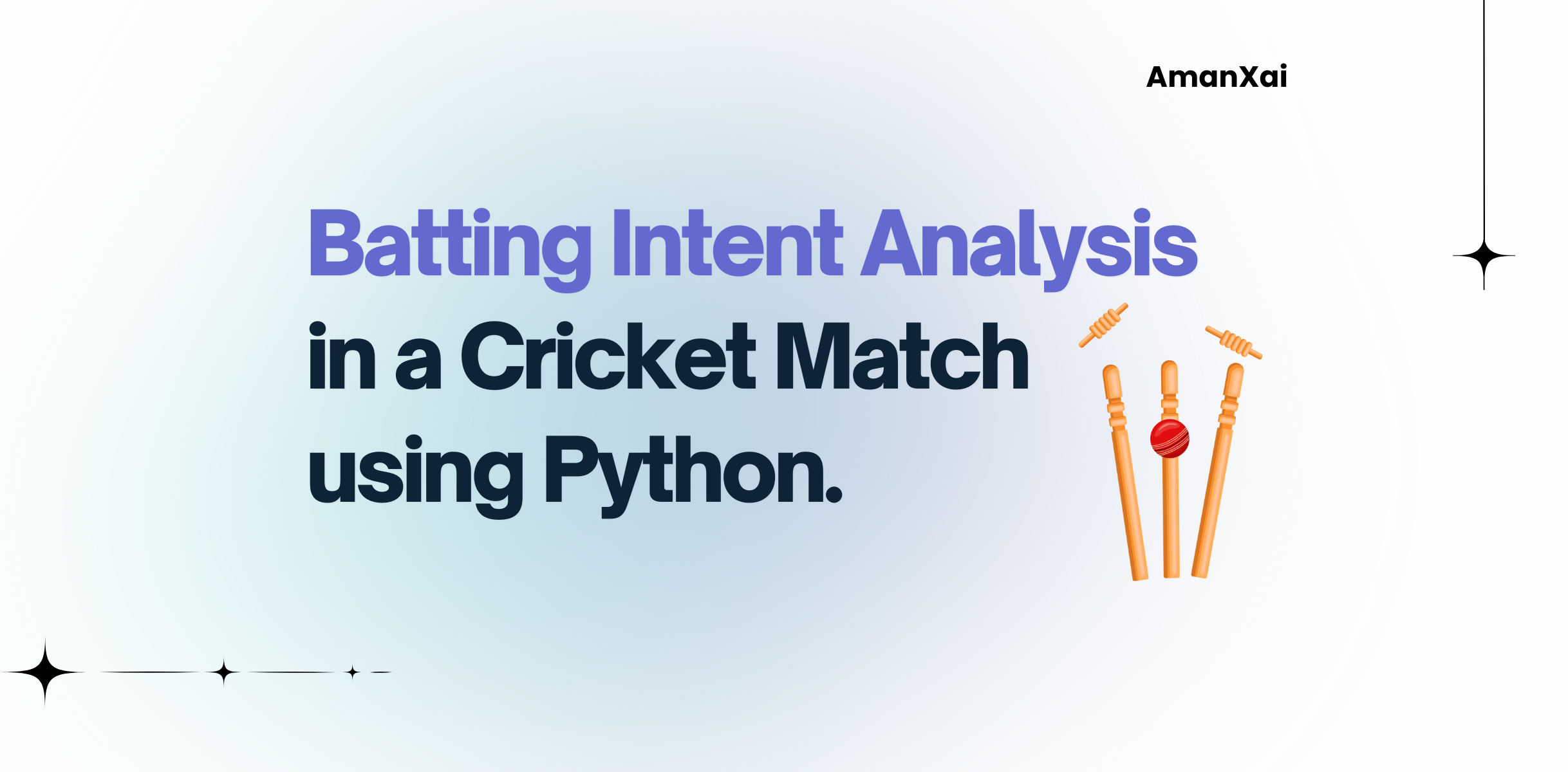 Batting Intent Analysis in IPL 2025 with Python | Aman Kharwal