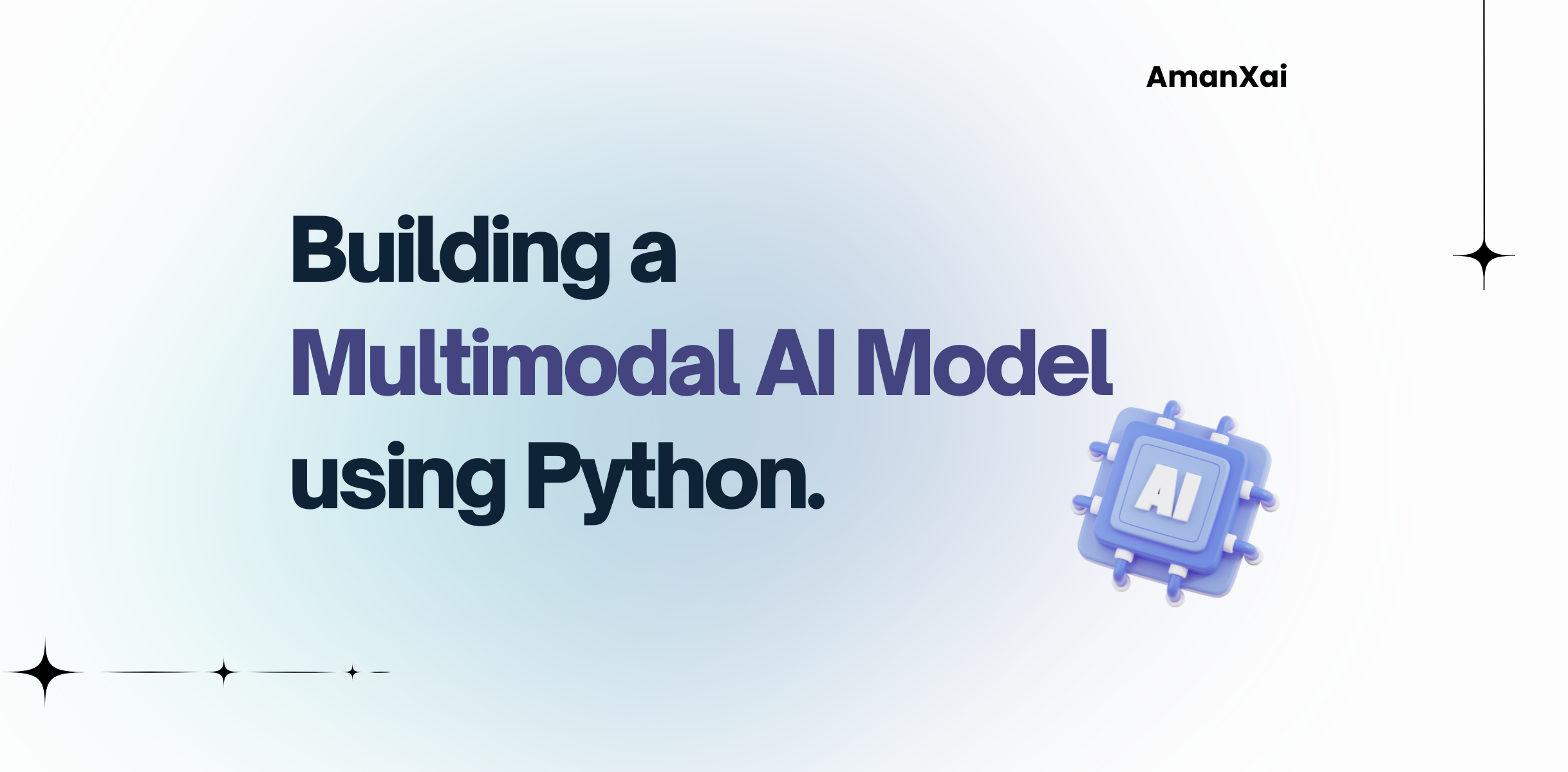 Building a Multimodal AI Model with Python | Aman Kharwal