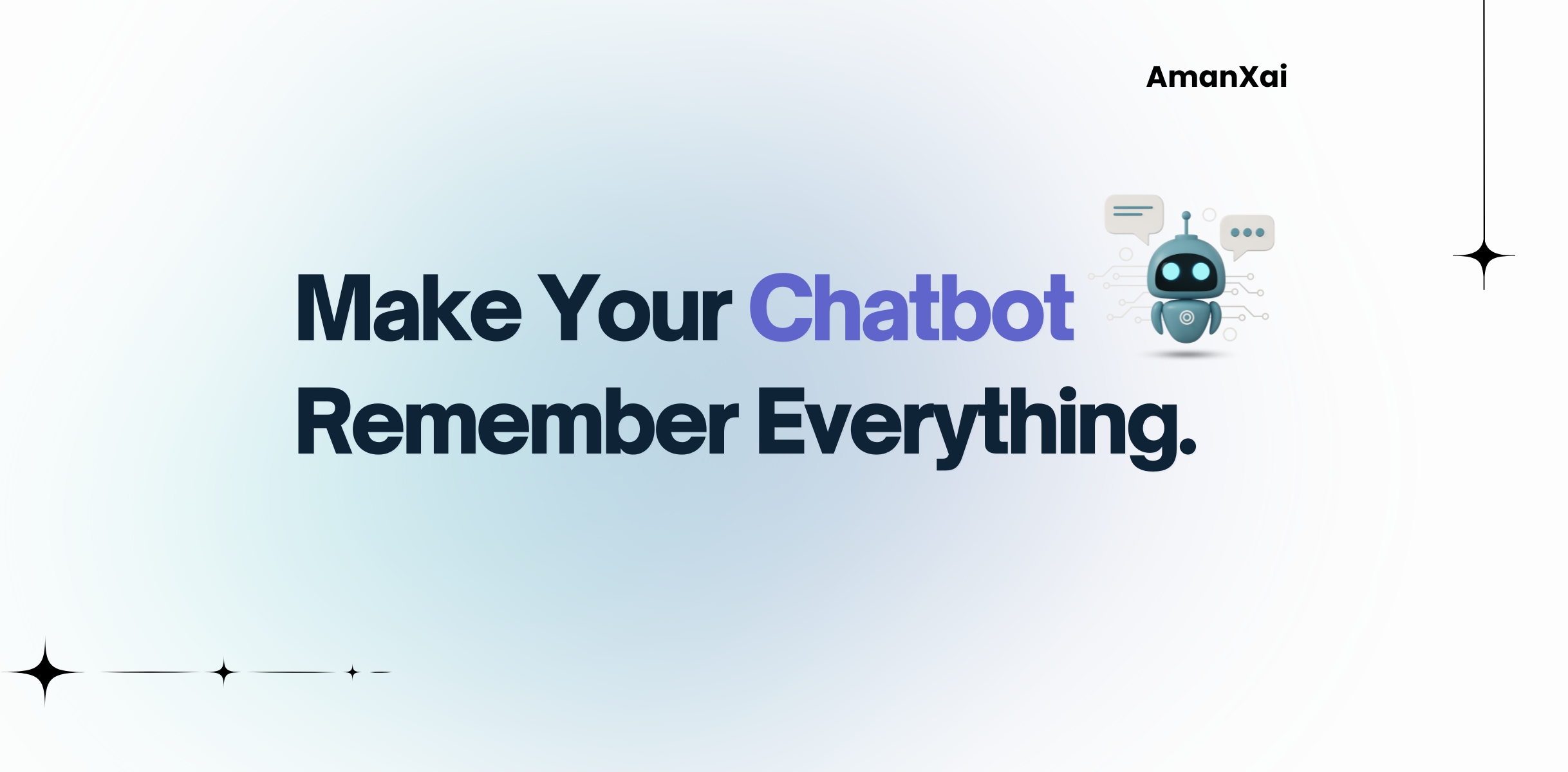How to Add Memory to Your Chatbot Using LangChain | Aman Kharwal