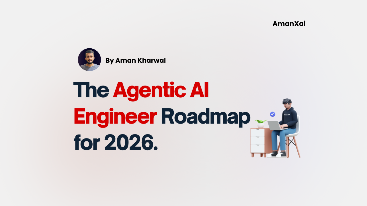 The Agentic AI Engineer Roadmap for 2026 | Aman Kharwal